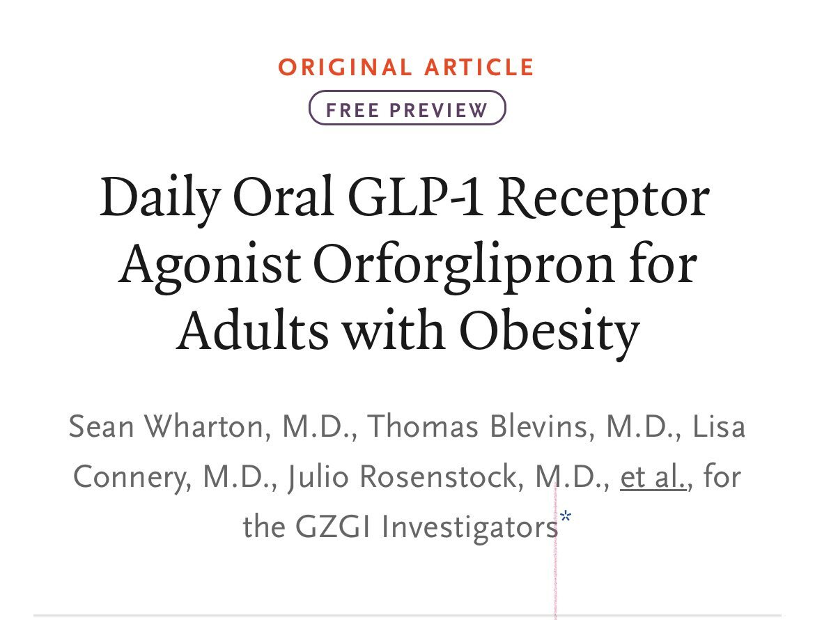 Orforglipron: in arrivo nel 2026 il GLP-1 agonista orale La terapia ...