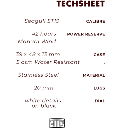 The Hesagraph - HTD Watches